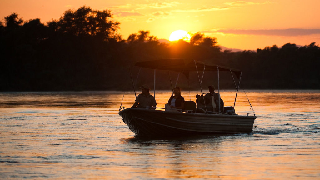 Navigate the Zambezi River on a Tranquil Boat Cruise | Vic Falls