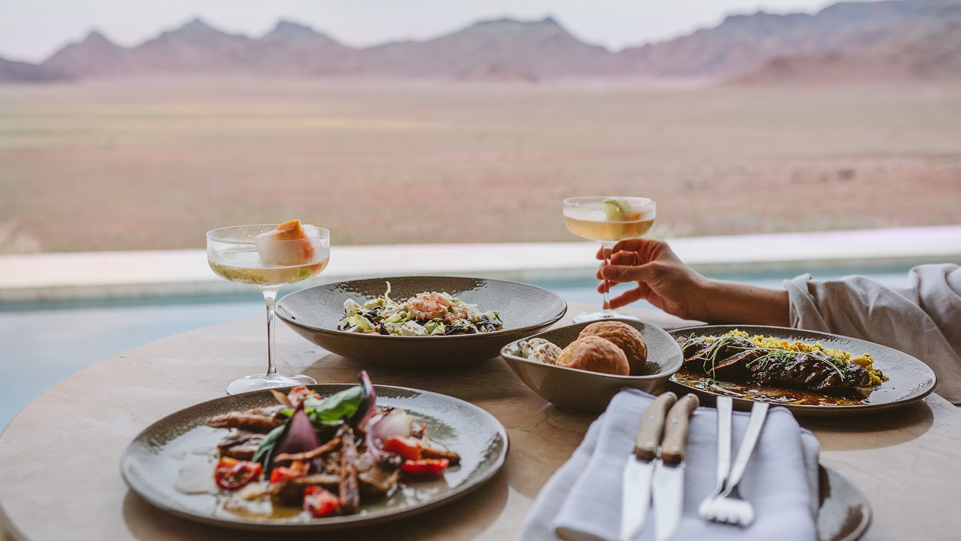 Desert Dining Recipes | &Beyond Sossusvlei Desert Lodge