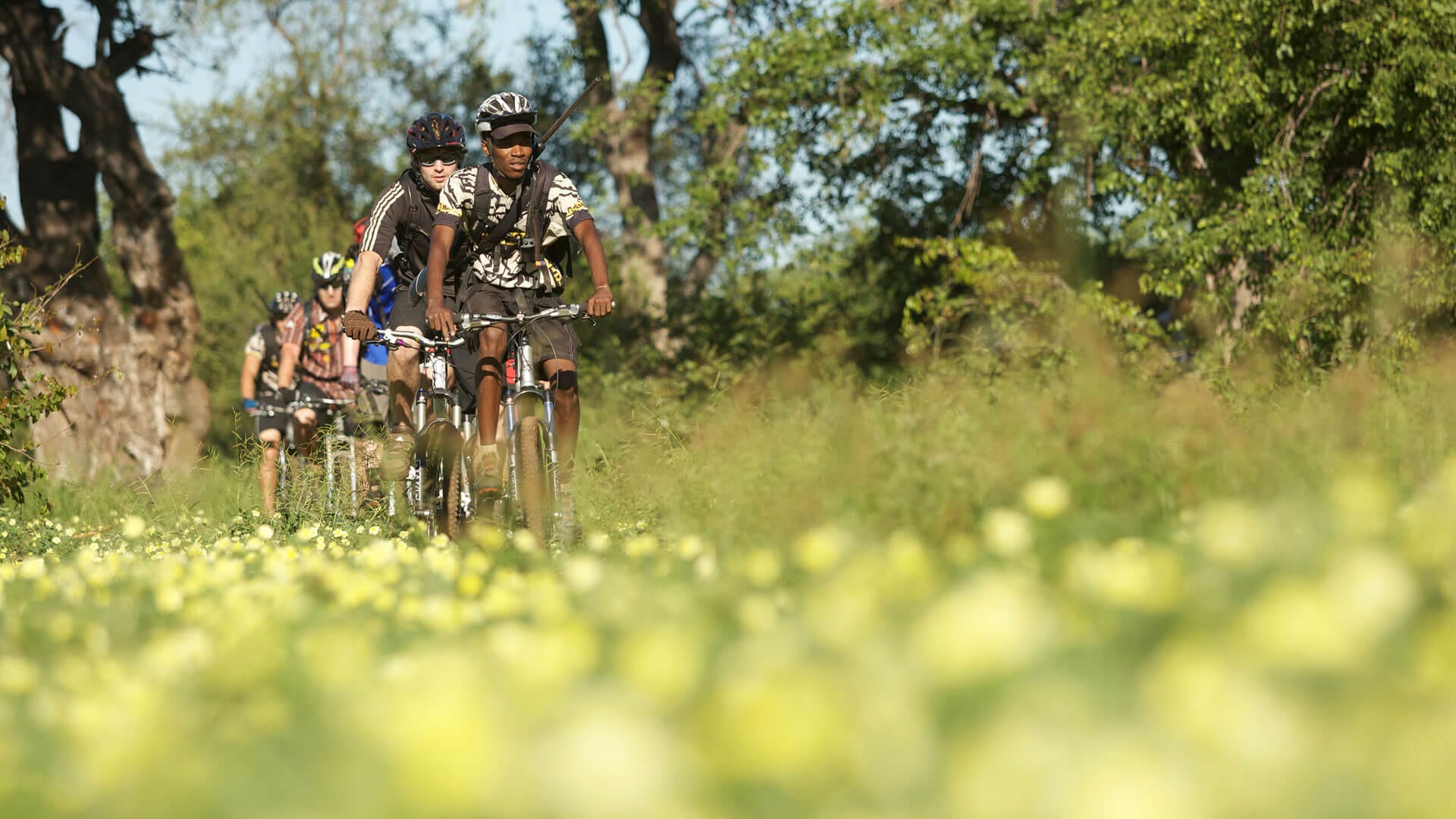Cycling safari in Mashatu Game Reserve | Botswana Cycle Tours | &Beyond