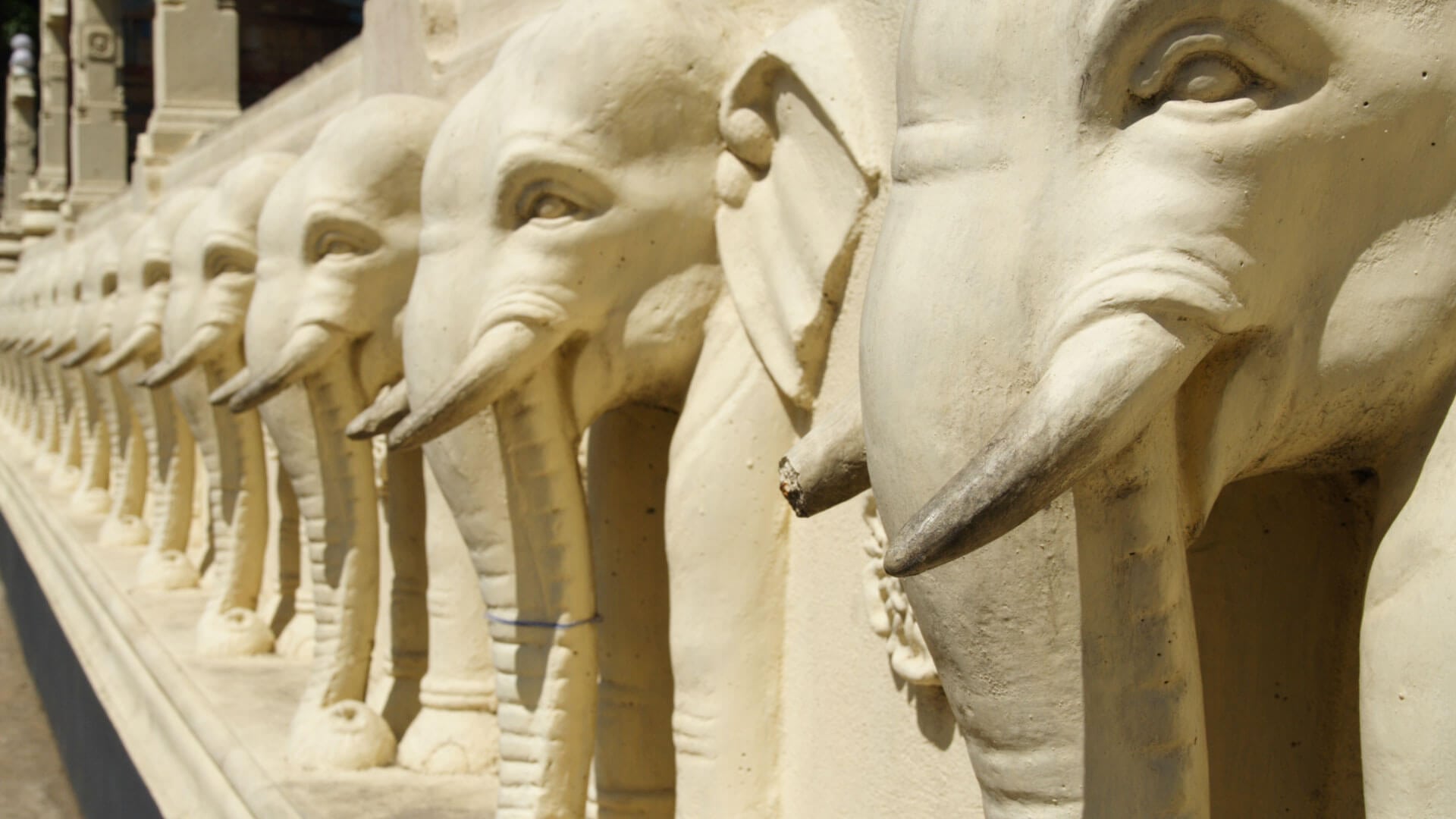 Temple Of The Tooth Elephant