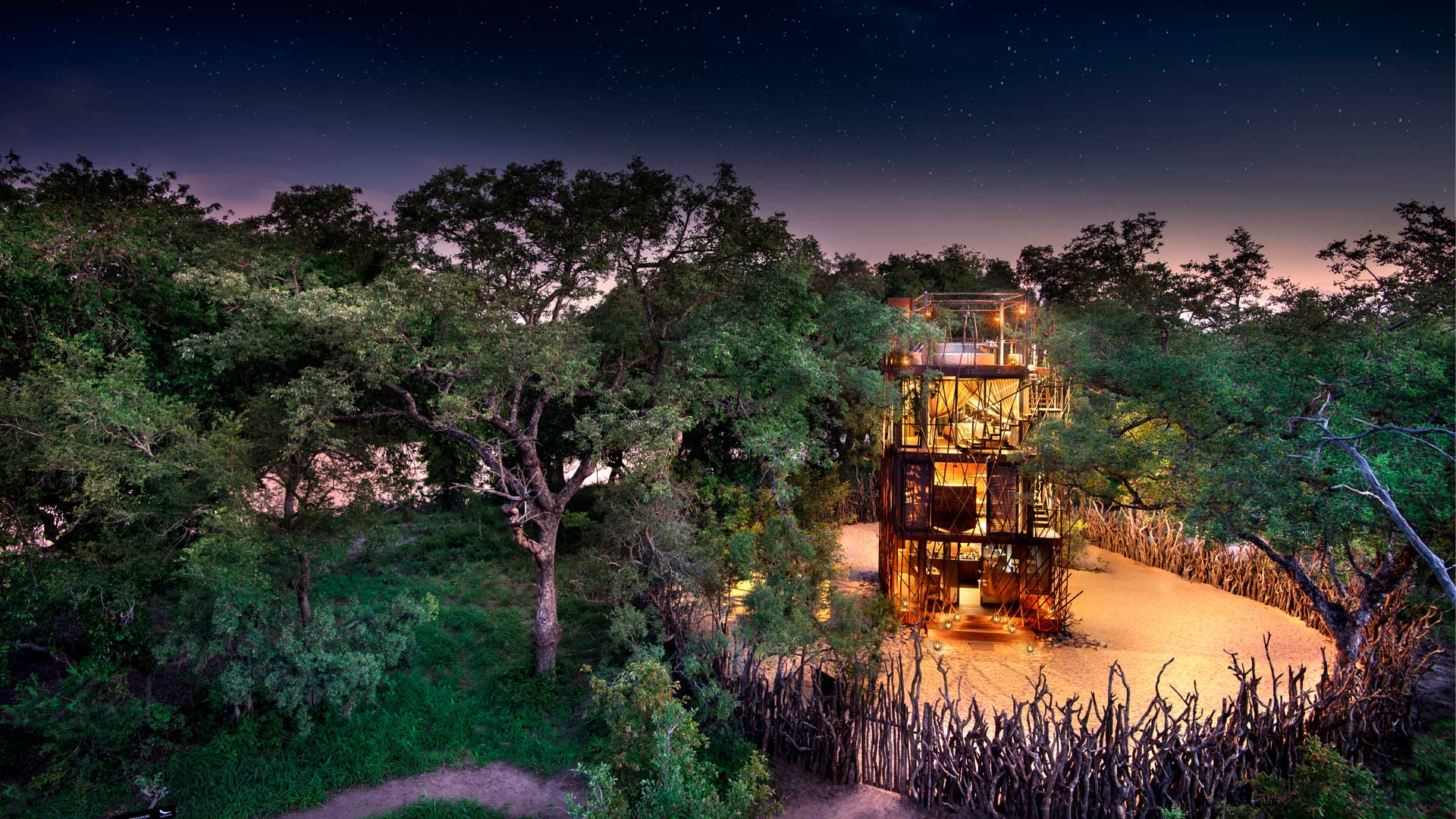 Ngala Treehouse | Sleep Under Stars on a South Africa Safari | andBeyond